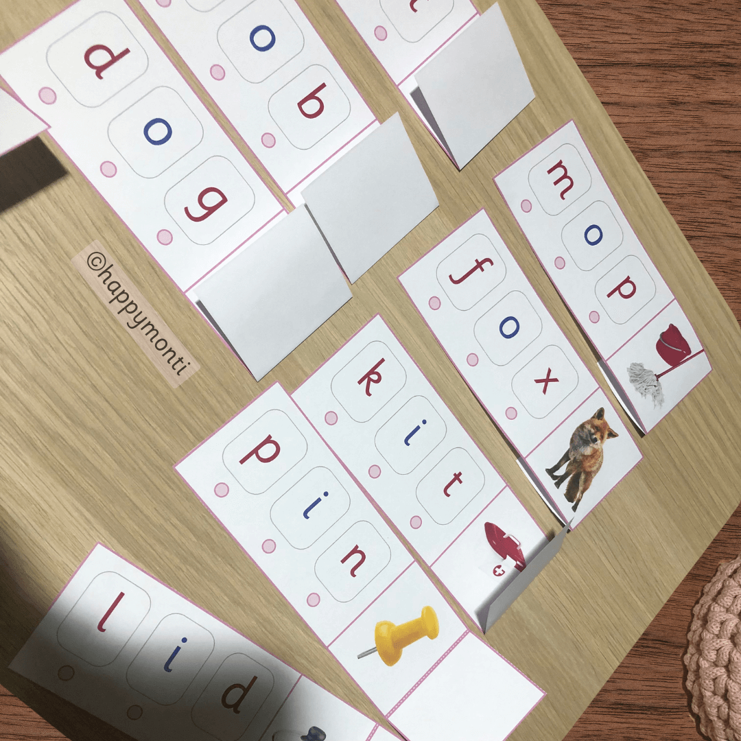 Read and Reveal Cards (Pink Series) | Happy Monti